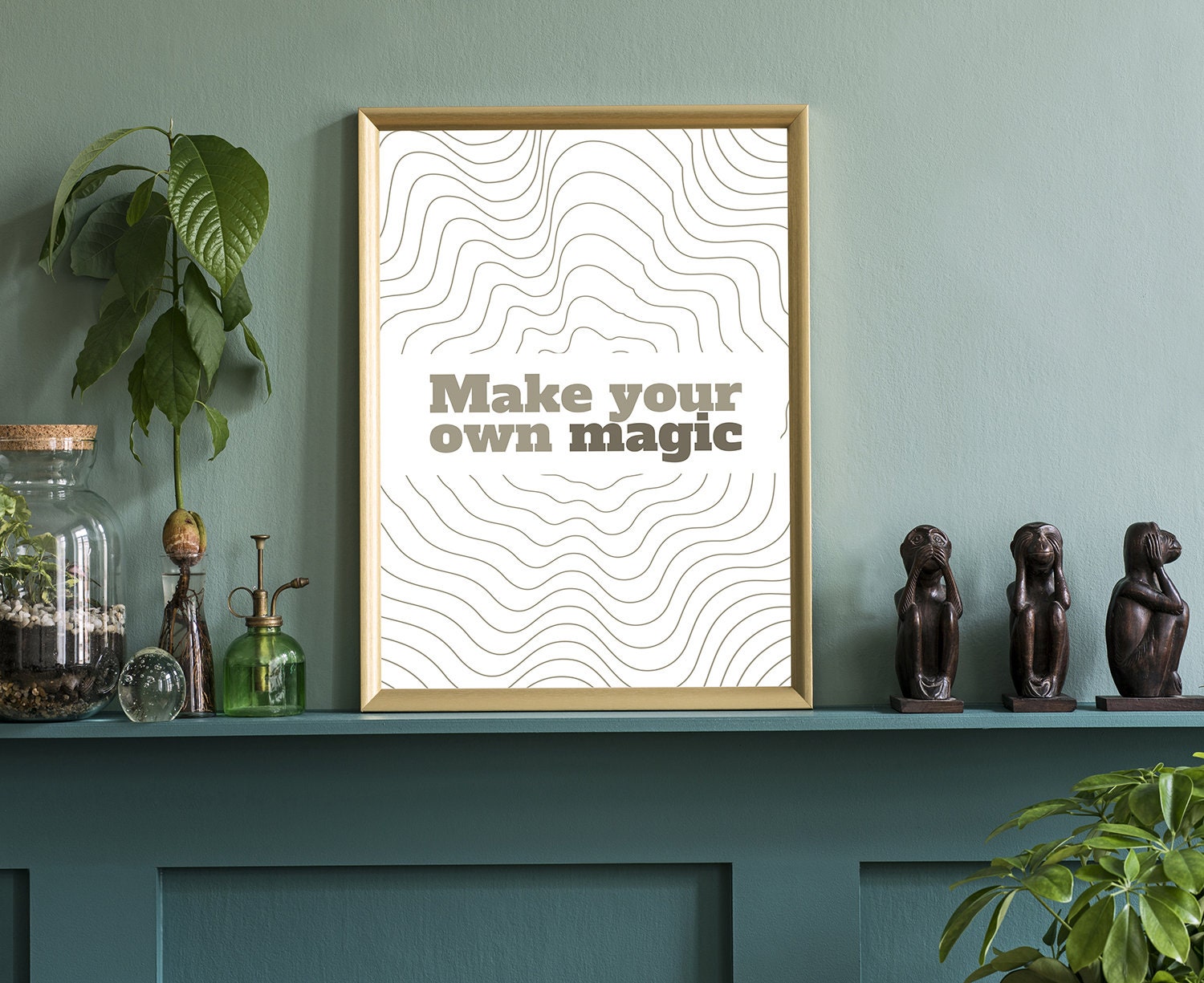 Make Your Own Magic Poster Prints Modern Poster print Wall | Etsy