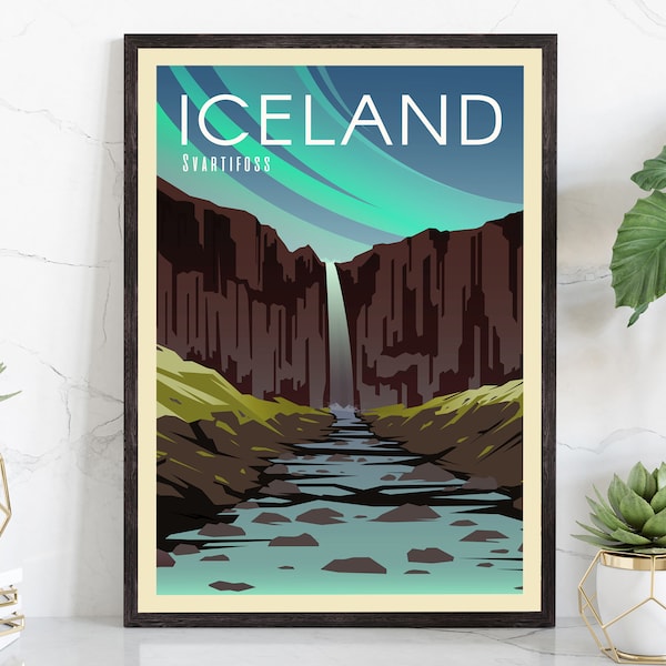 Iceland Poster - Etsy