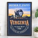 United States Indiana State Poster, Indiana Poster Print, Indiana State ...