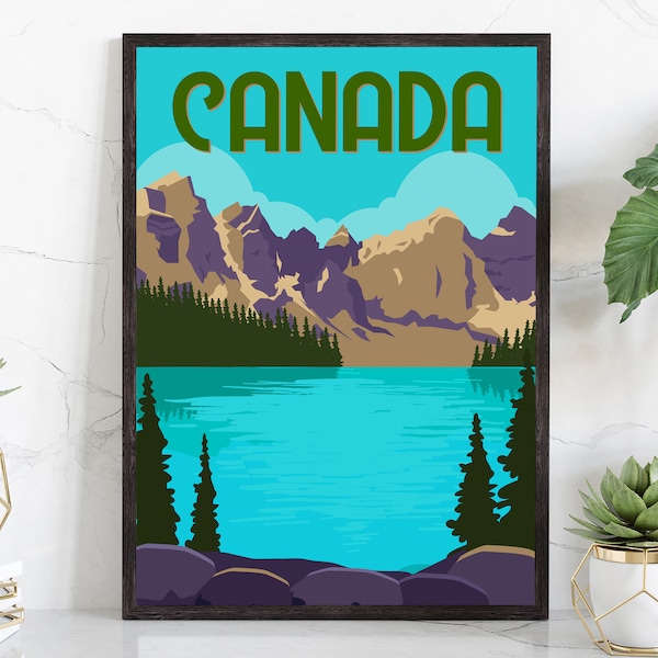 Canada Poster - Etsy