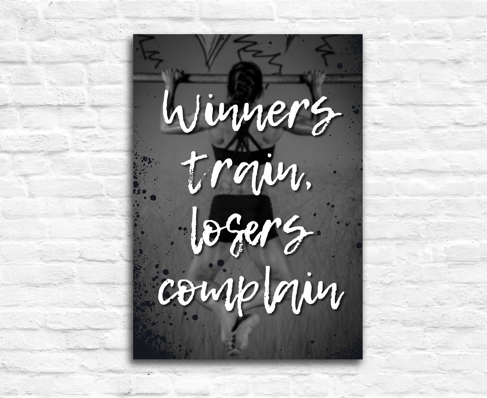 Gym Wall Art Gym Poster Gym Quote Gym Décor Home Gym Home | Etsy