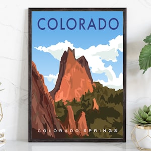 Colorado Poster - Etsy