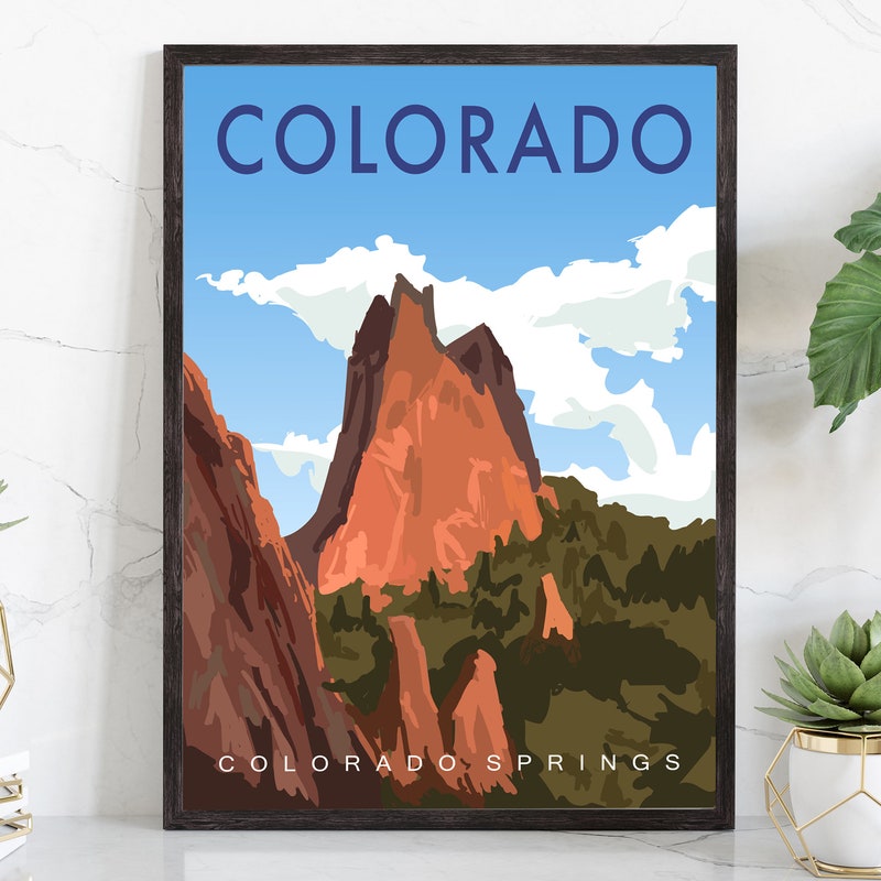 Colorado Poster - Etsy