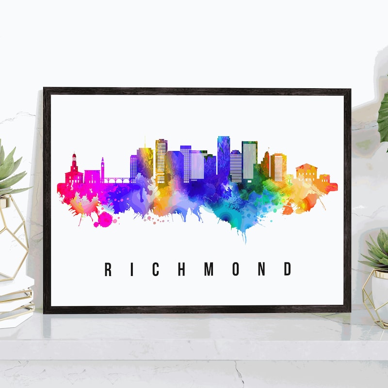 Richmond Poster - Etsy