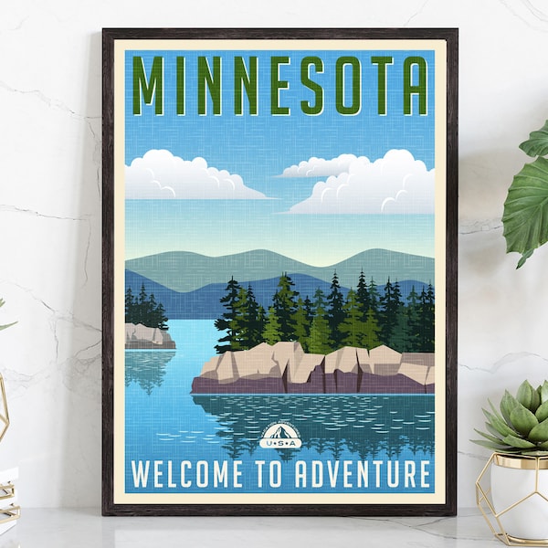 Minnesota Wall Art - Etsy