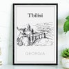 RISHIKESH INDIA Illustration Skyline Poster, Modern Skyline Cityscape ...