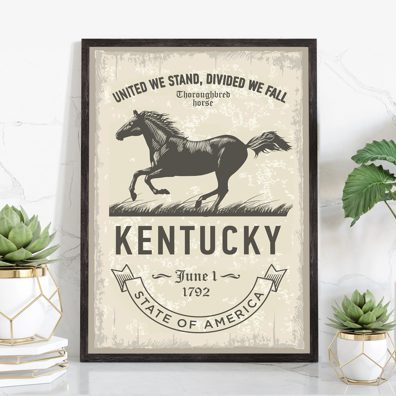 Kentucky State Symbol Poster Kentucky State Poster Print - Etsy