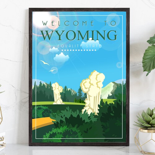 Retro Style Travel Poster Colorado Vintage Rustic Poster - Etsy