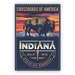 United States Indiana State Poster, Indiana Poster Print, Indiana State ...