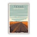 Retro Style Travel Poster Texas Vintage Rustic Poster Print - Etsy