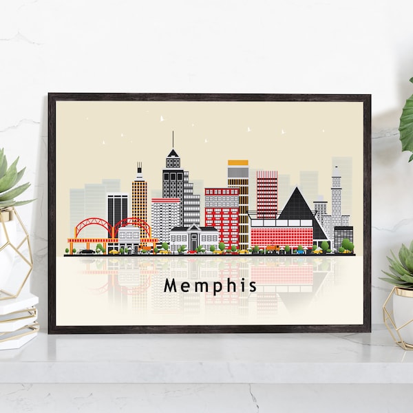 Memphis Print - Etsy