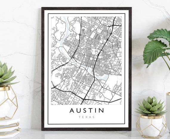 Printable Map Of Austin Texas And Surrounding Cities Map Of Texas