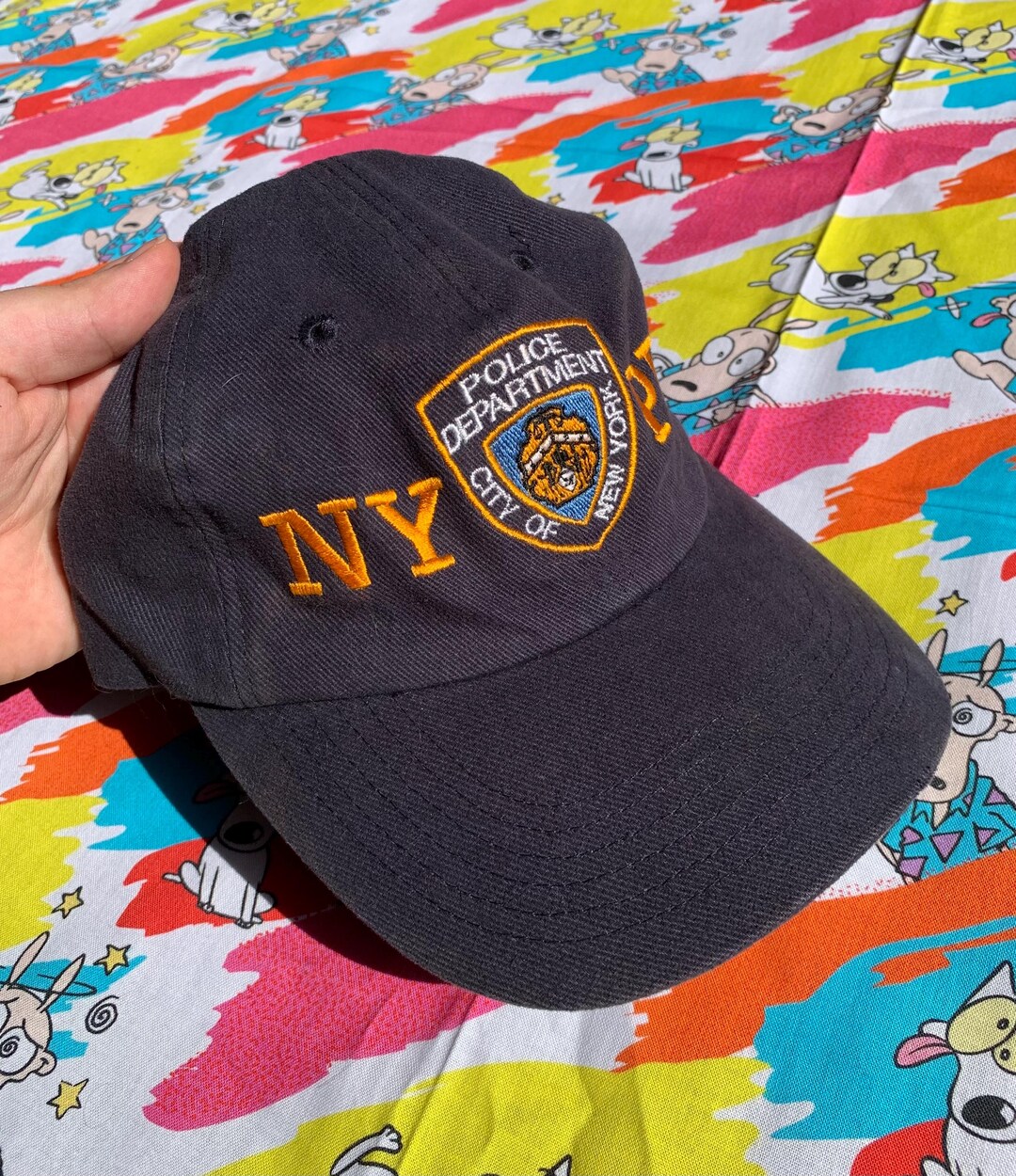 Vintage 1990s NYPD Ball Cap Adjustable Strap - Etsy