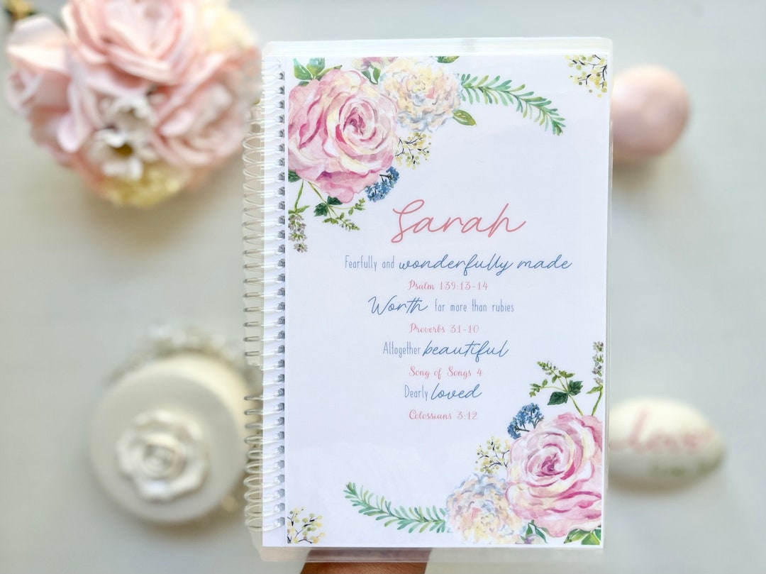 Prayer Journal Personalized Devotional Journal Sermon Notes - Etsy