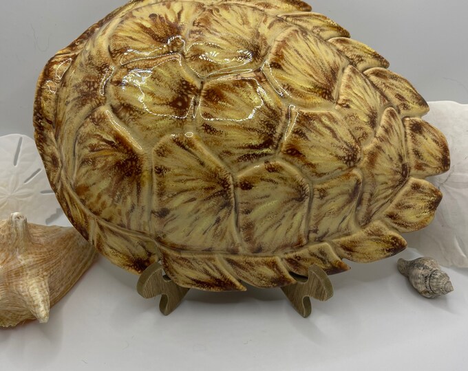 Sea Turtle Shell, Hand Sculpted, Ceramic, Turtle Shell, Wall Art ...