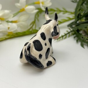 Handmade Cow Ceramic Figurine, Miniature Bull Collectible Figure - Etsy