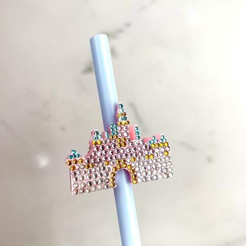 Cinderellas Castle Straw Topper - Etsy