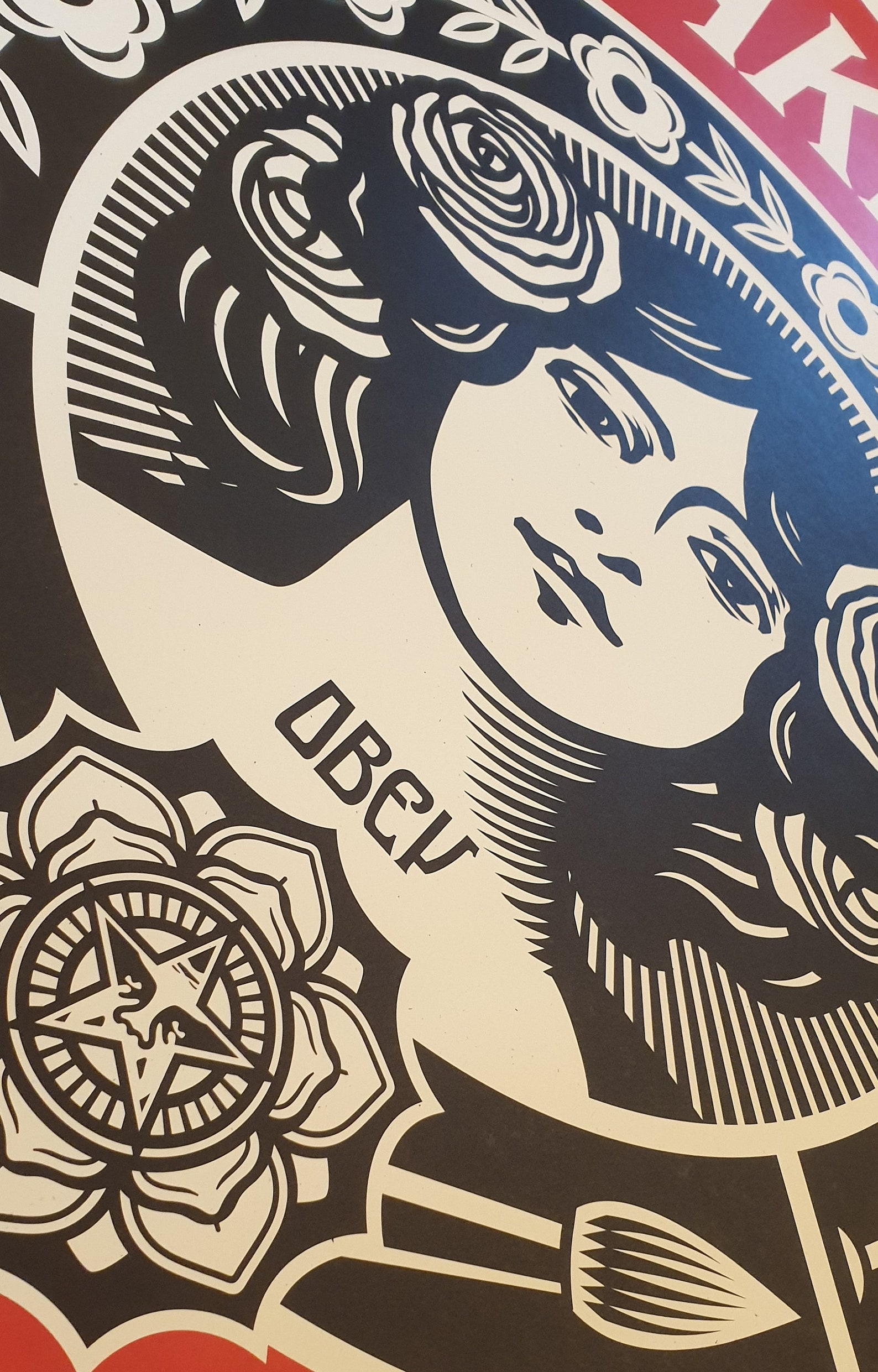 Affiche Shepard Fairey OBEY SIGNÉE Make Art Not War - Etsy France