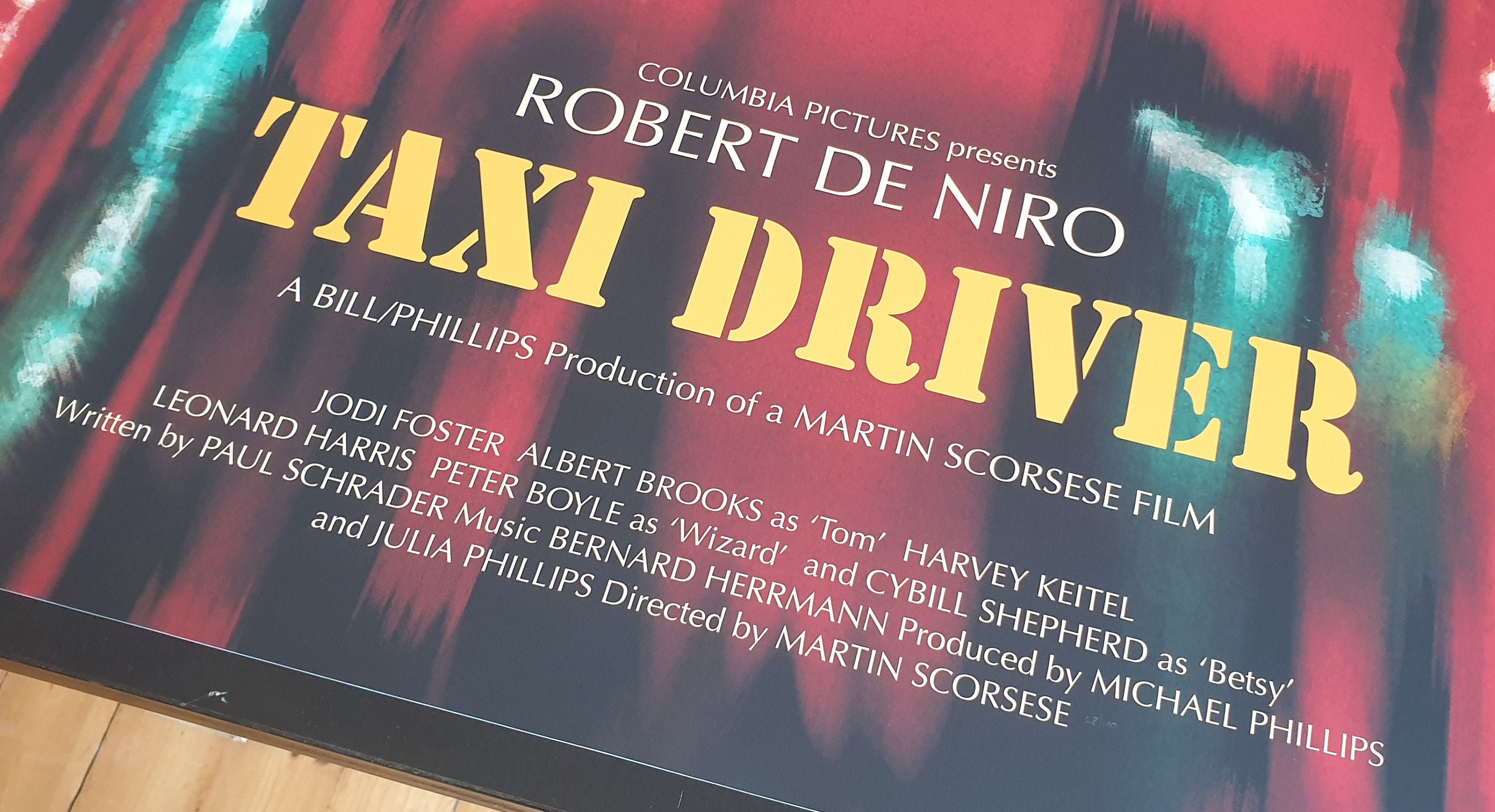 Large Format Poster Taxi Driver Loneliness Following Nick Charge ...
