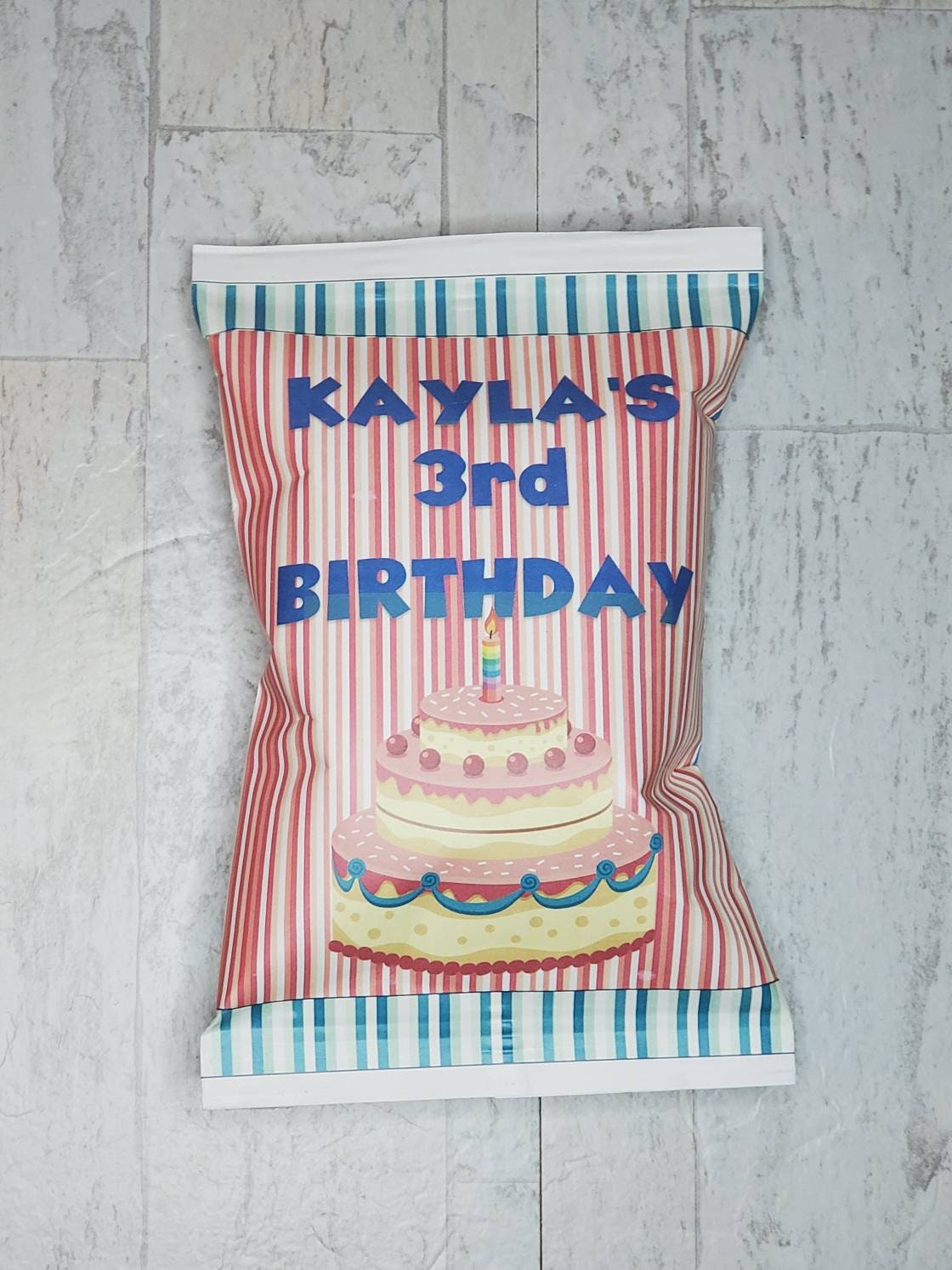 Custom Chip Bags, All Occasion Party Favors, Kids Character Chip Bags ...