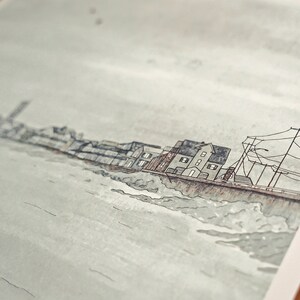 Brant Rock Massachusetts Art Print Brant Rock Tower - Etsy