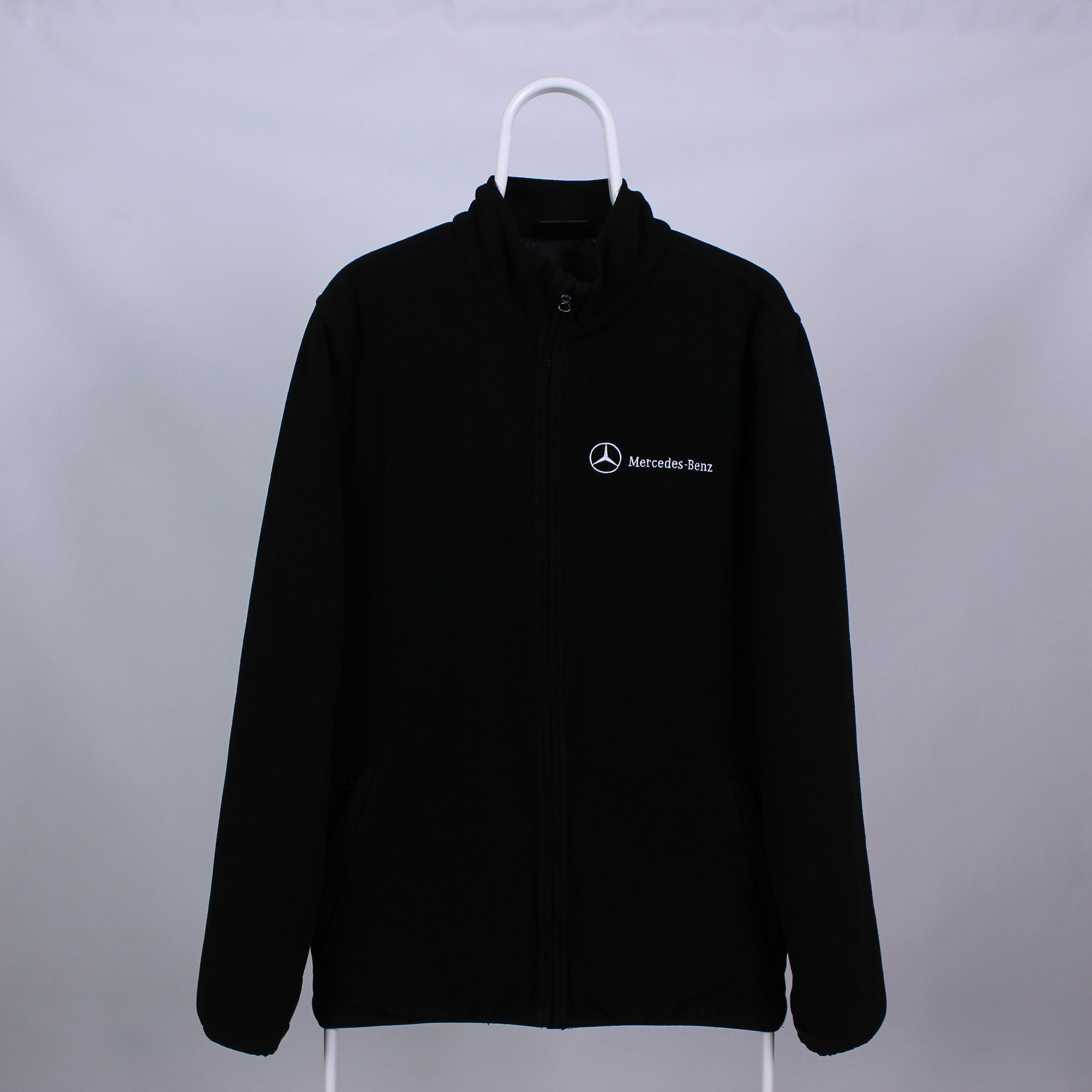 Mercedes Benz Fleece Full Zip Jacket Rarity M L - Etsy