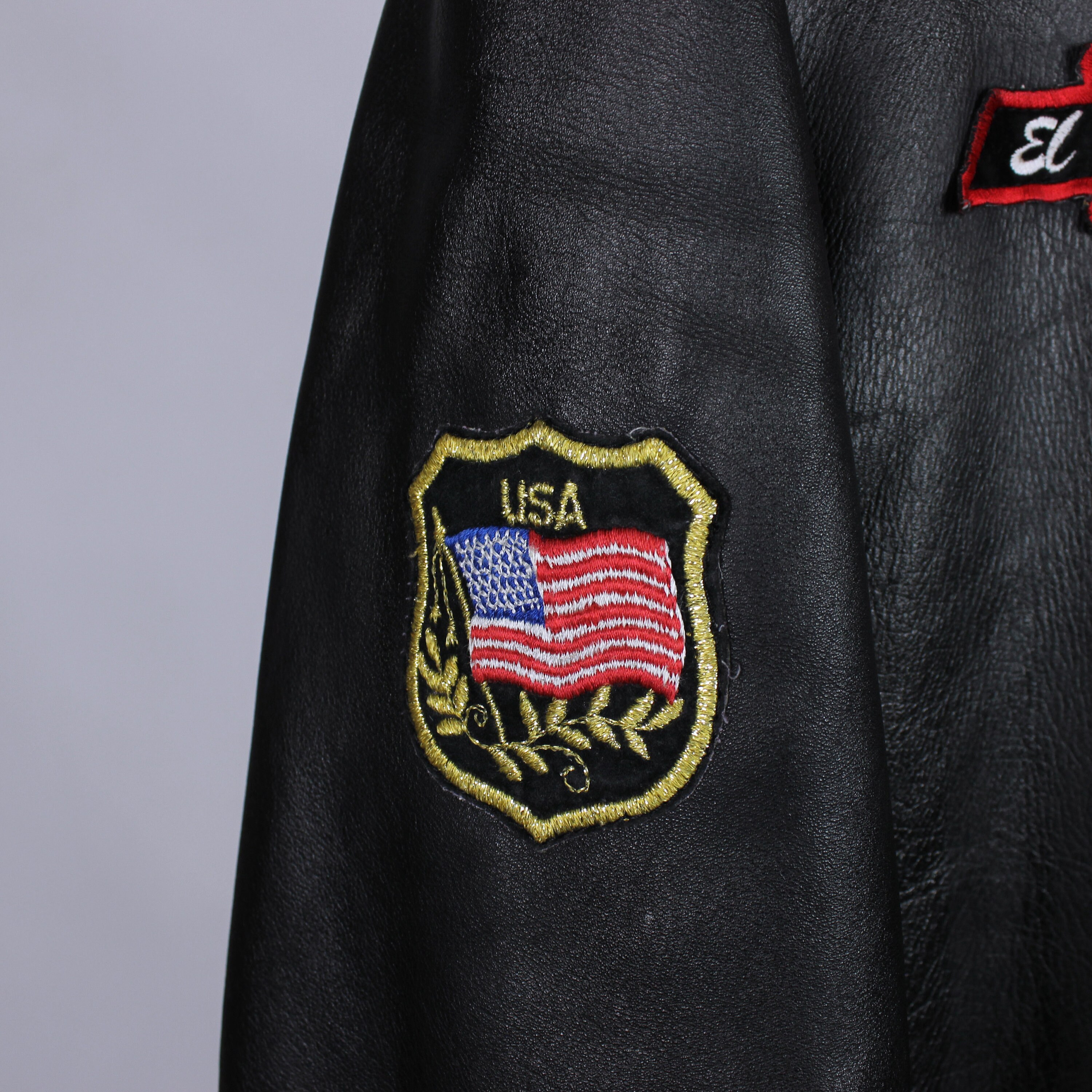 Pontiac Vintage Heavy Leather Jacket USA Chevrolet M - Etsy