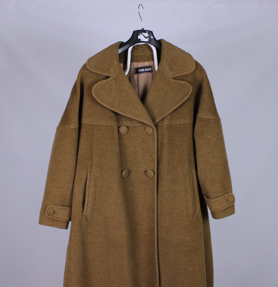 Fendi 365 by Contir Roma Vintage Coat Jacket Wool L - Etsy