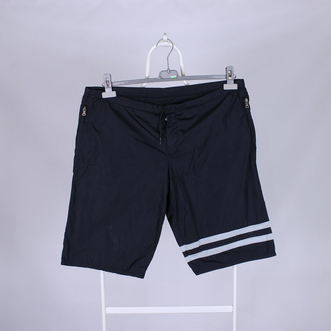 Prada Vintage Nylon Swimwear Shorts Short Rarity Zip L XL - Etsy