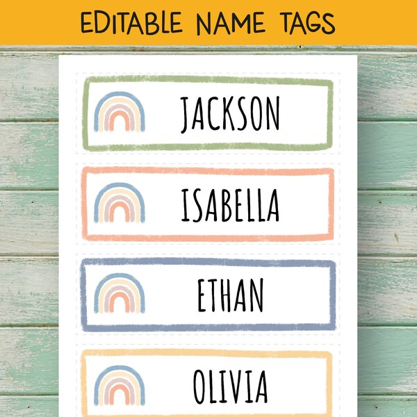 Printable Backpack Tag - Etsy