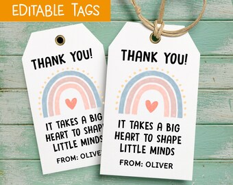 Thank You Tags - Etsy
