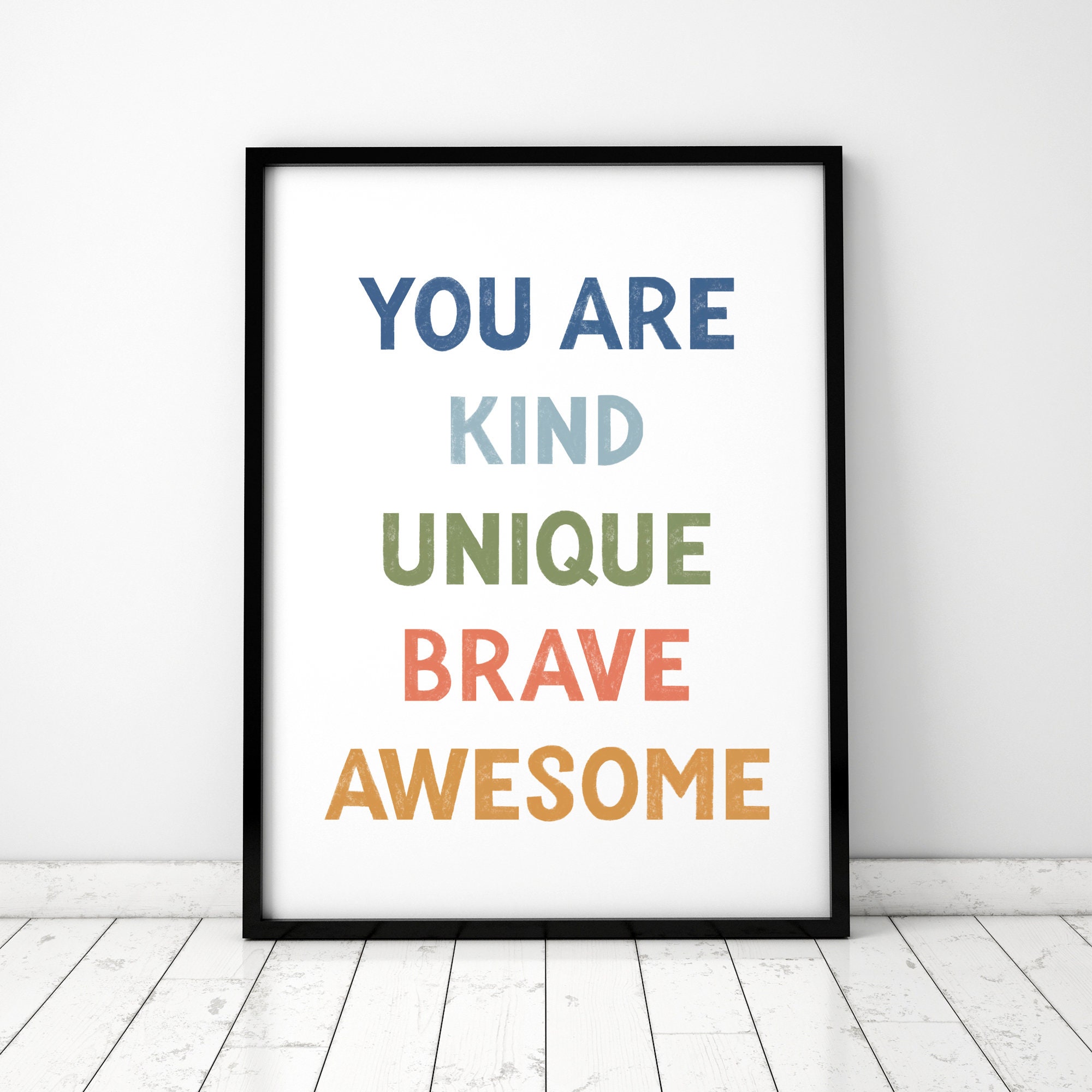 You Are Kind Sign, Growth Mindset Poster Printable, Positive Quotes for ...
