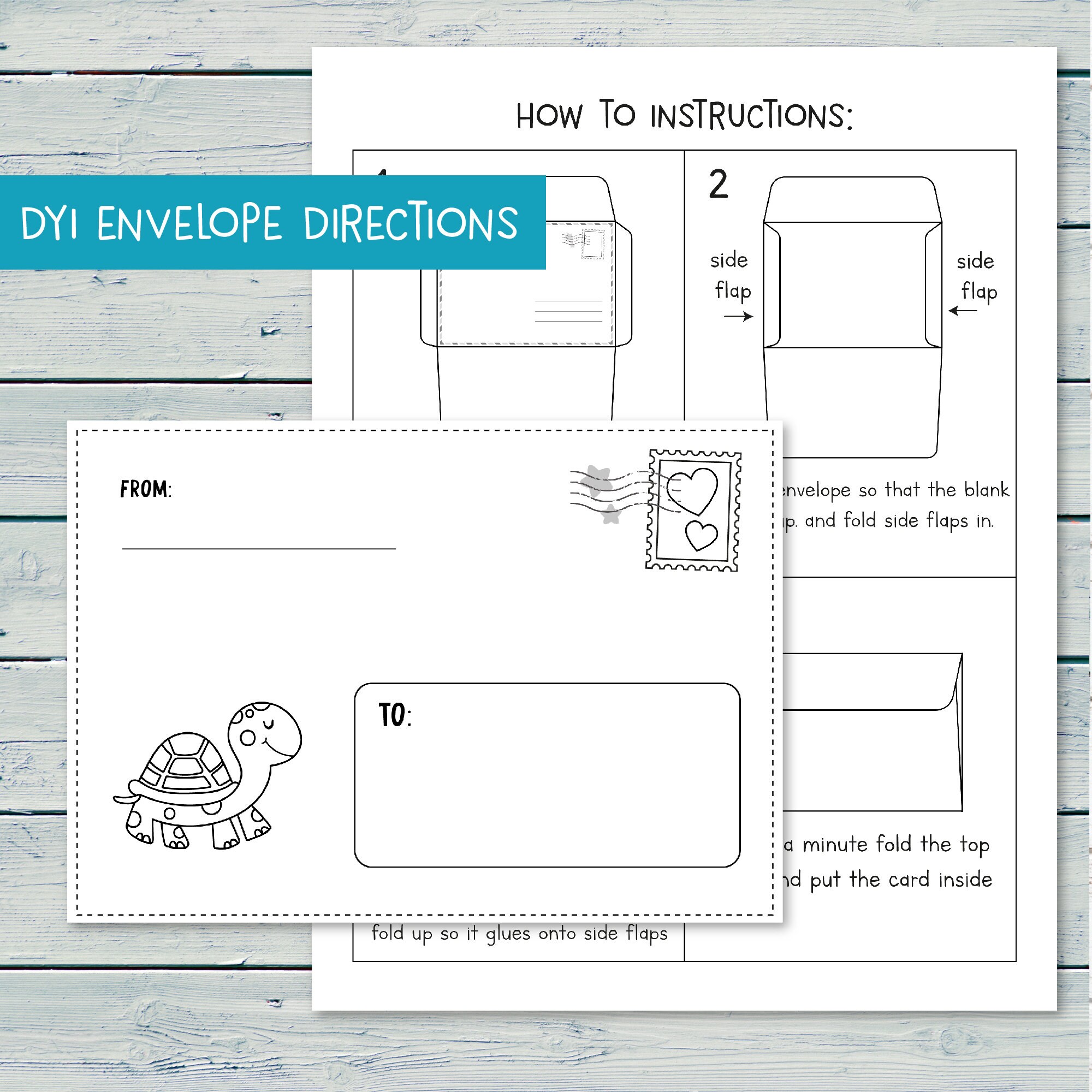 Mothers Day Printable Cards for Kids, Mothers Day Coloring Card, Happy ...