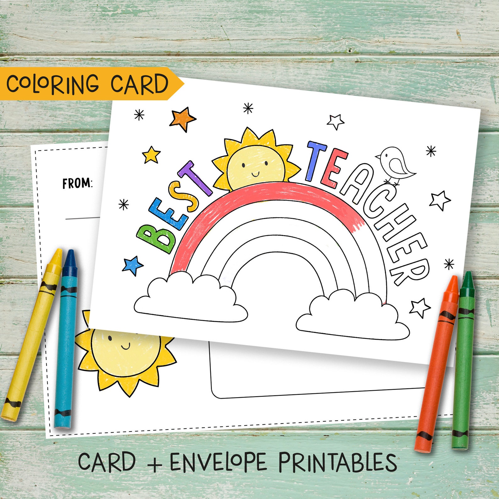 Teacher Appreciation Card Pack, Teacher Thank You Card Printable ...