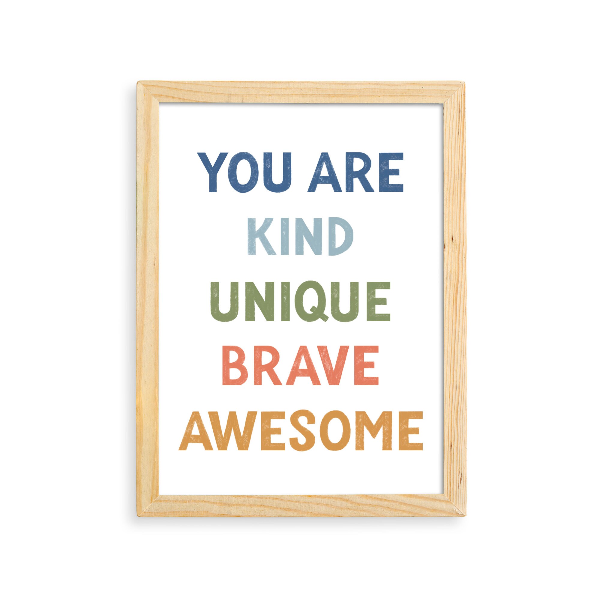You Are Kind Sign, Growth Mindset Poster Printable, Positive Quotes for ...