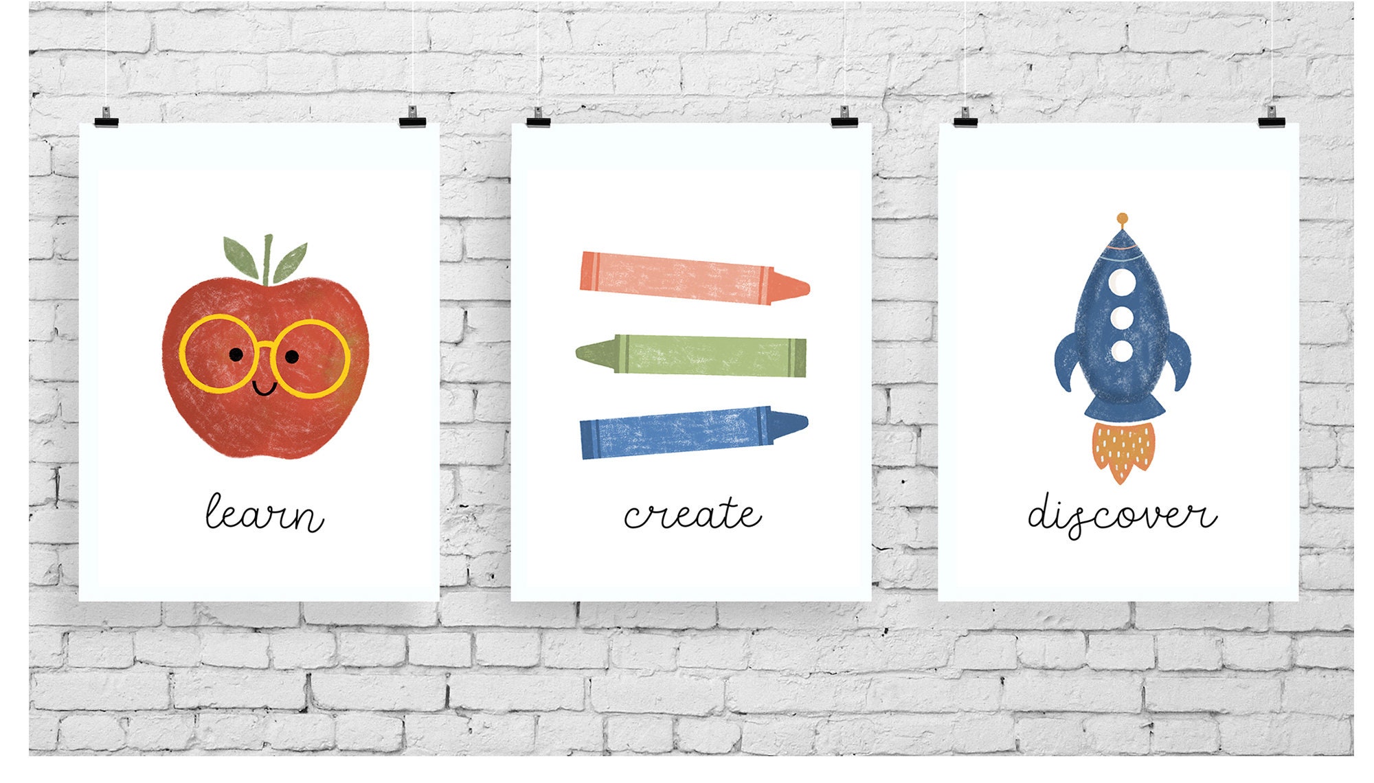 Motivational Wall Decor for Kids, I Can Do Hard Things Sign, Growth ...