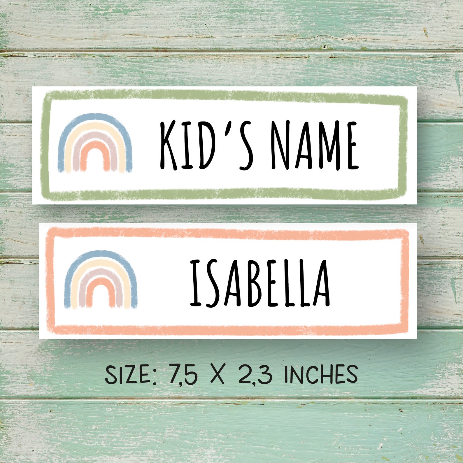 Editable Name Tags, Classroom Name Tag Printable, Boho Name Tags ...
