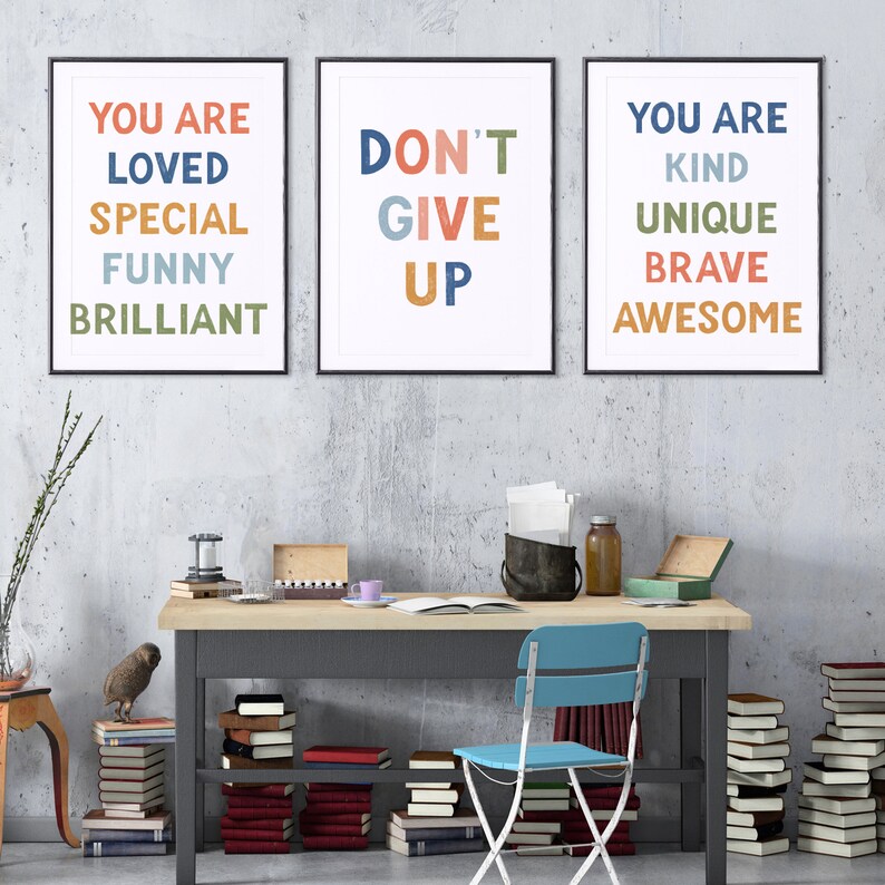 You Are Kind Sign, Growth Mindset Poster Printable, Positive Quotes for ...