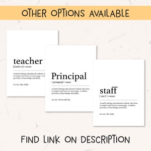 Assistant Principal Gifts Ideas, Teacher Appreciation Poster, Assistant ...