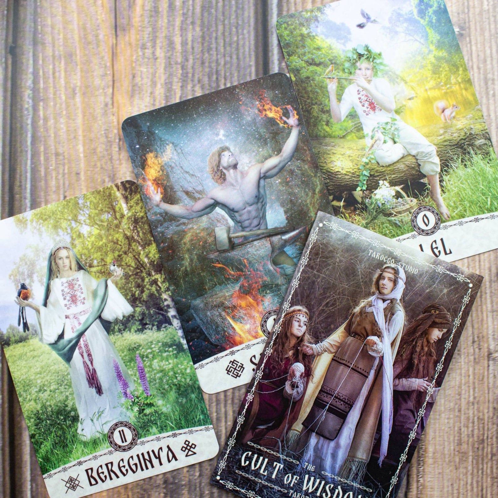 Cult of Wisdom Tarot Deck | Slavic Tarot Cards | 78 Tarot Cards ...