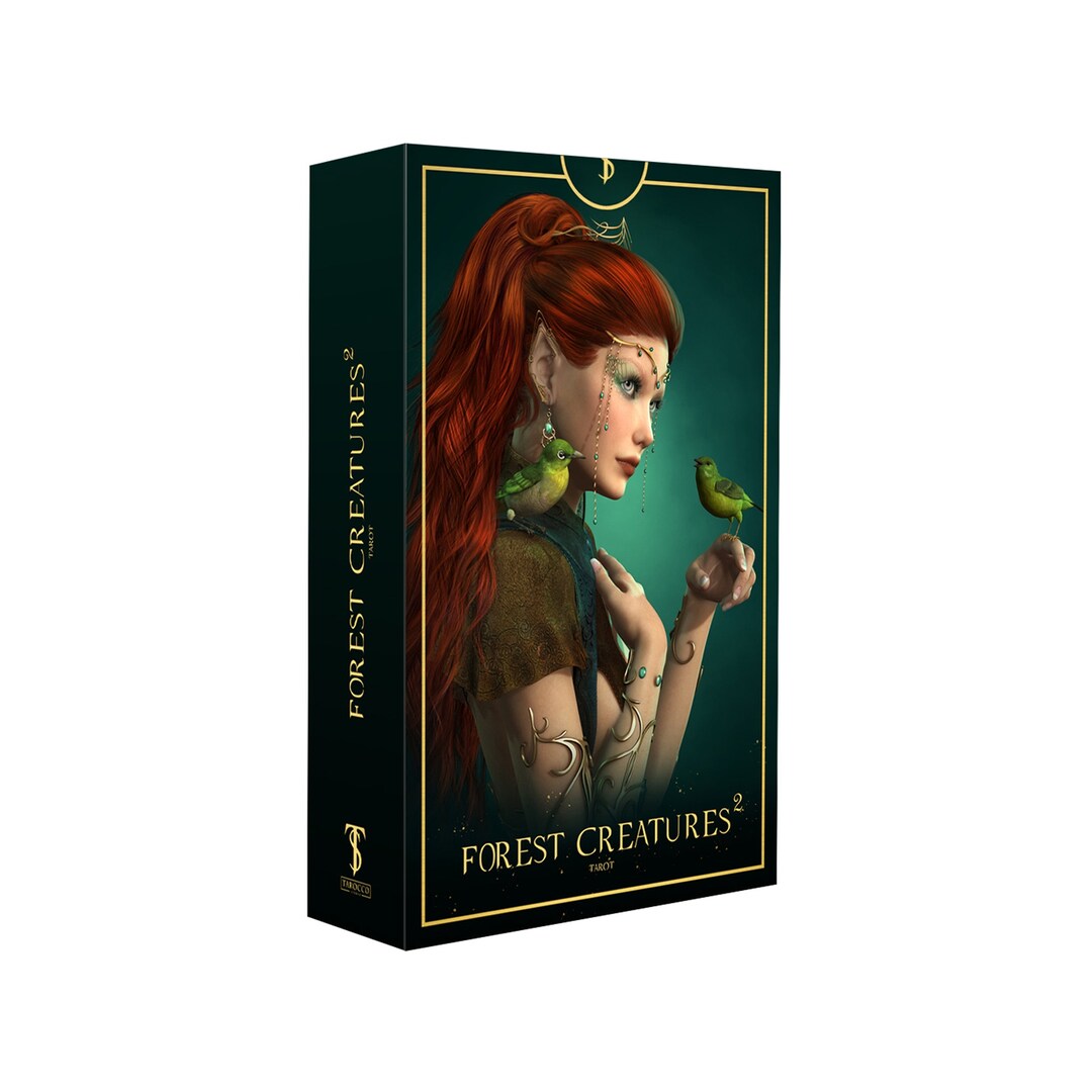 Forest Creatures Tarot 2 Deck | Fairy Tarot Deck | 78 Tarot Cards ...
