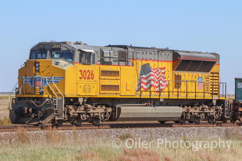 Union Pacific 3026 EMD Sd70ace-t4 Locomotive in Kansas - High Quality ...