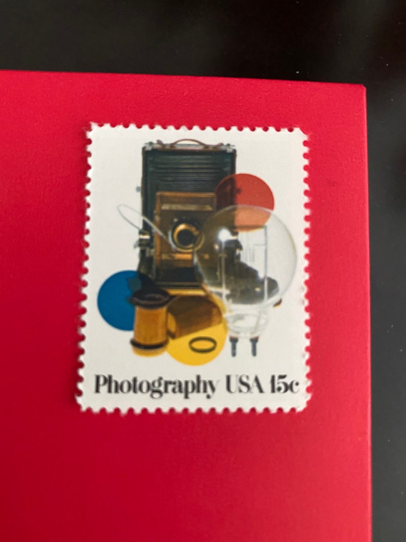 10 Photography USA 15 cent Unused Vintage Postage Stamps | Etsy