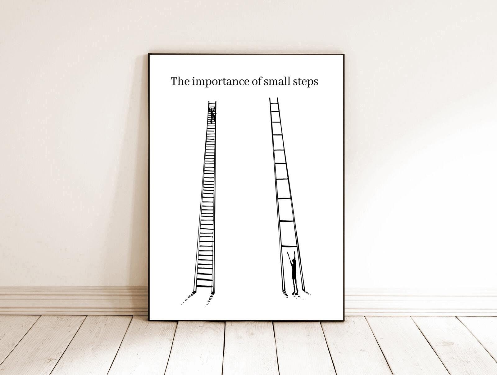 The Importance of Small Steps Printable,motivational Wall Printables ...