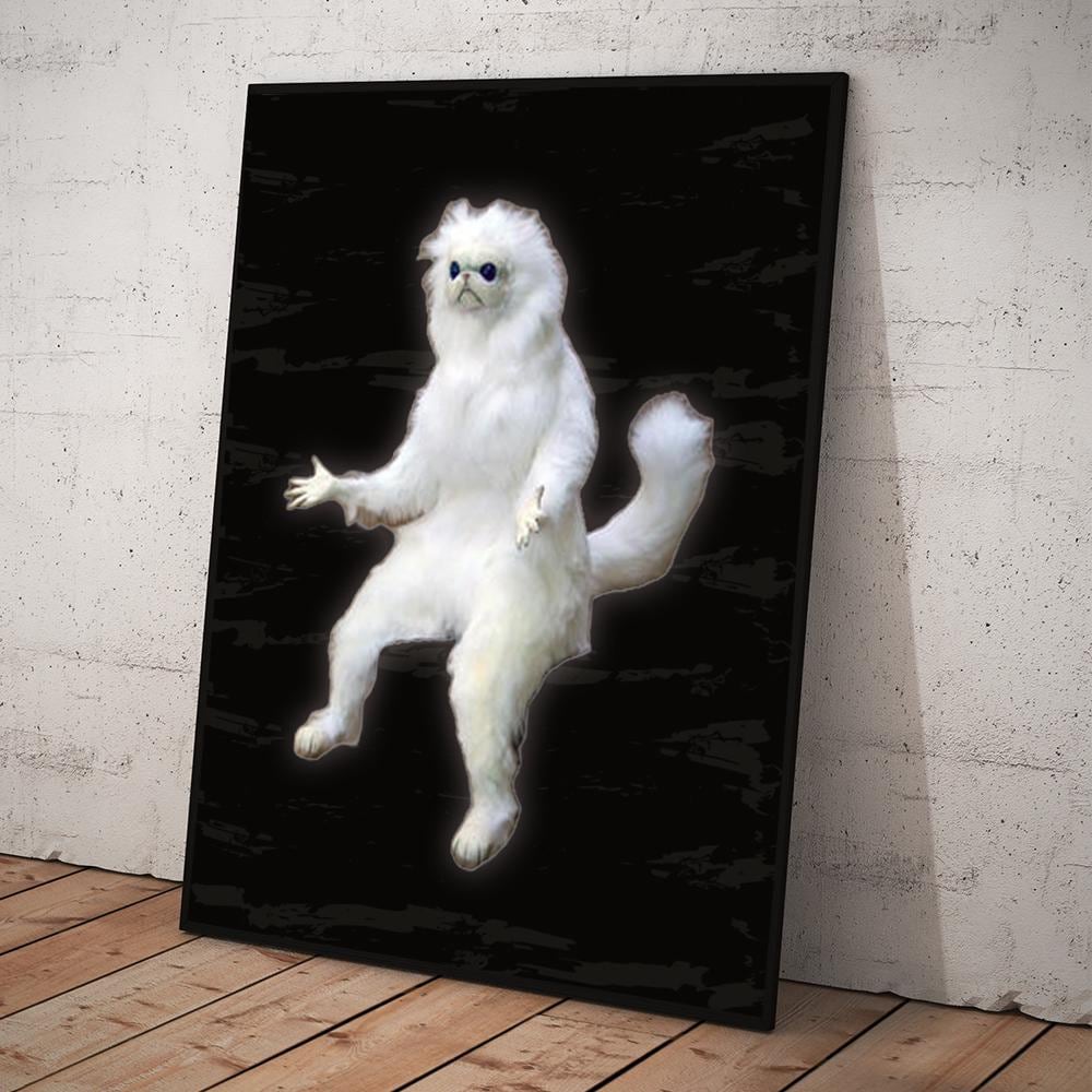 Persian Cat Meme Printable,room Guardian Meme,funny Meme Room Art Print ...
