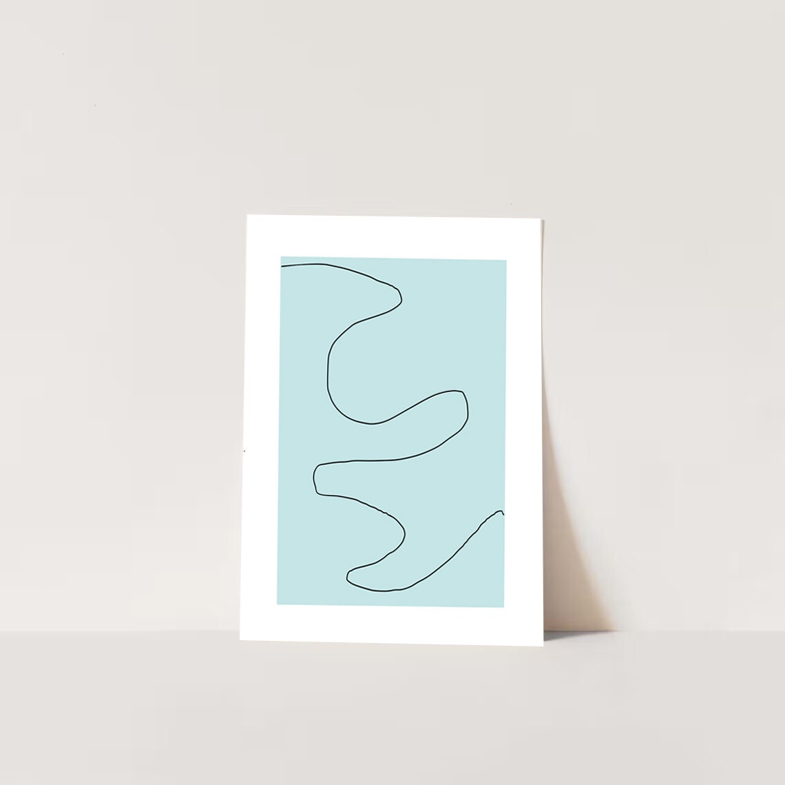 Simple Line Art Print, Simple Line Art Print, Minimalist Art Print ...