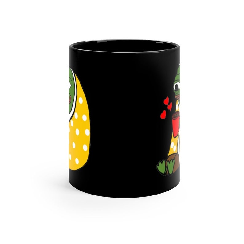 Peepo Black Coffee Mug,pepe the Frog Mug, Coffee Peepo Mug,birthday ...
