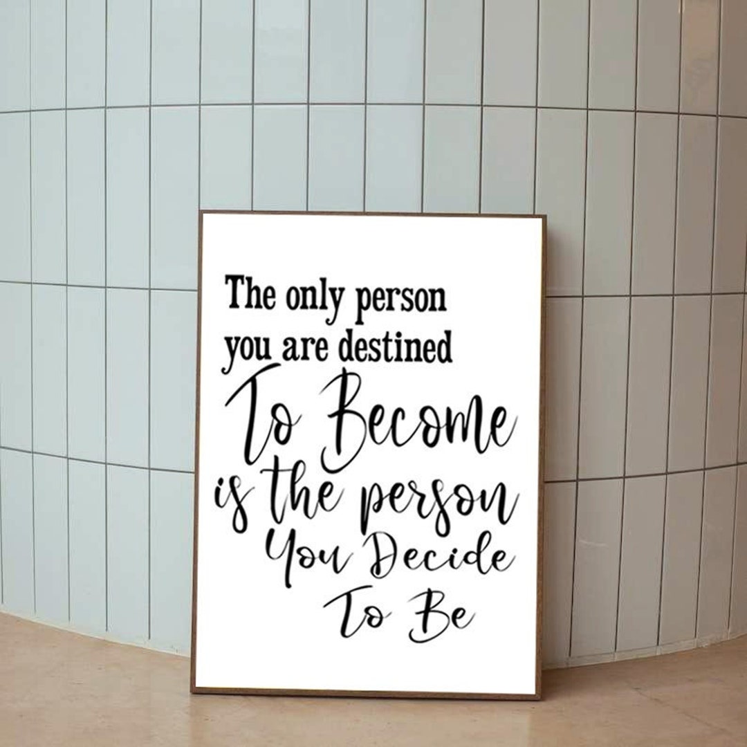 Inspirational Quotes Printables,wall Art Prints,living Room Art Print ...