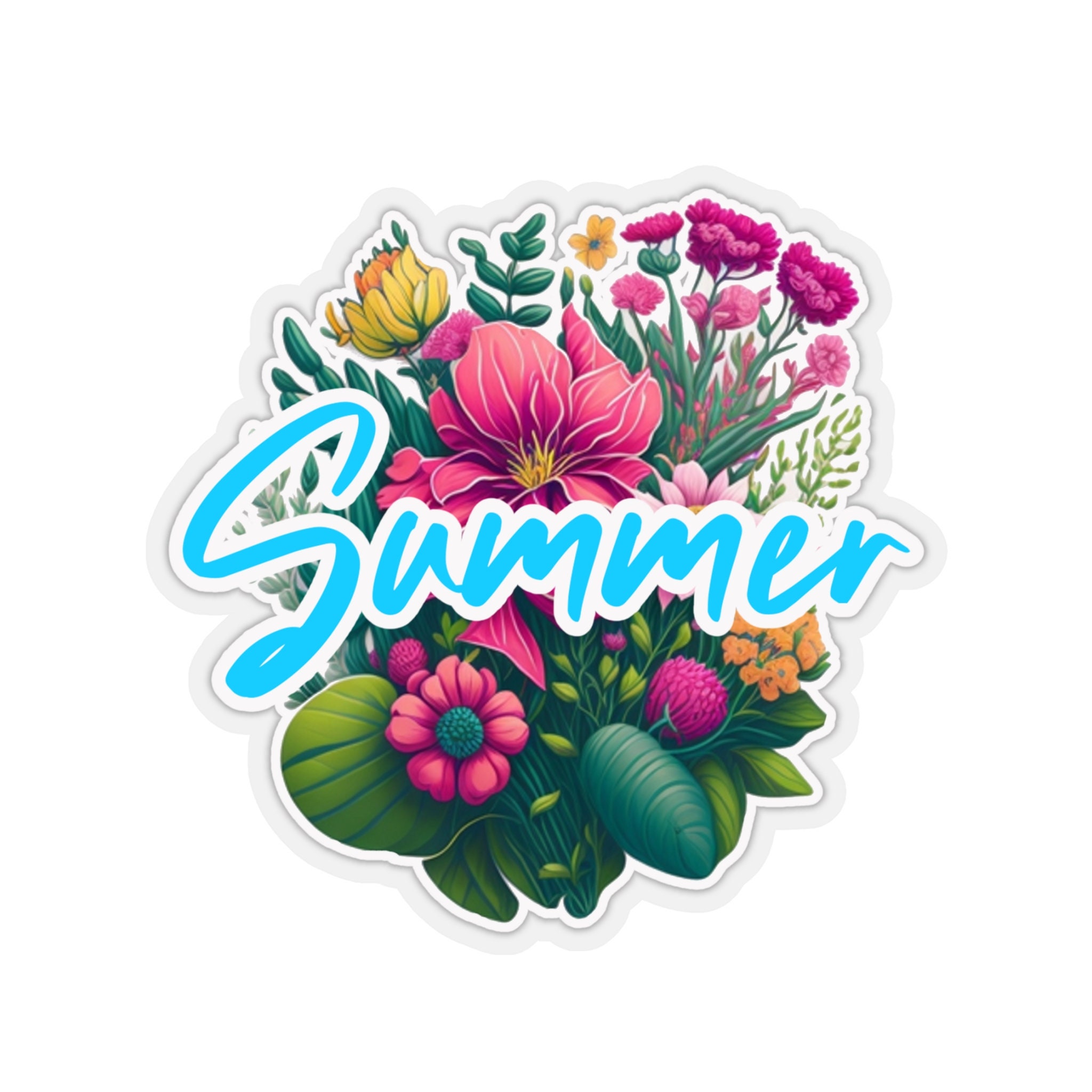 Summer Sticker Summer is Here Sticker Water Bottle Sticker - Etsy