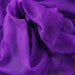 Purple Violet Extra Soft Italian Tulle Fabric, Mesh Fabric, Stretch ...